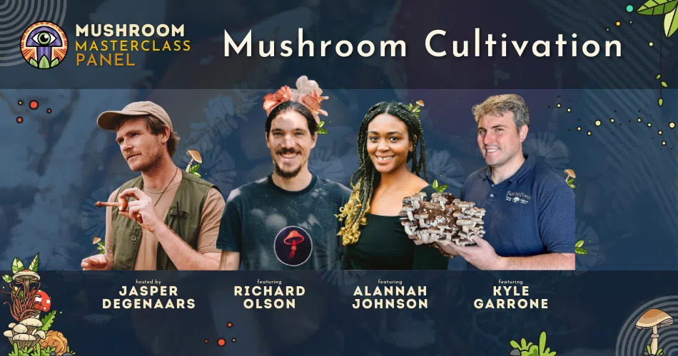 Masterclass Panel Banner - MushCultivation - Fungi Academy